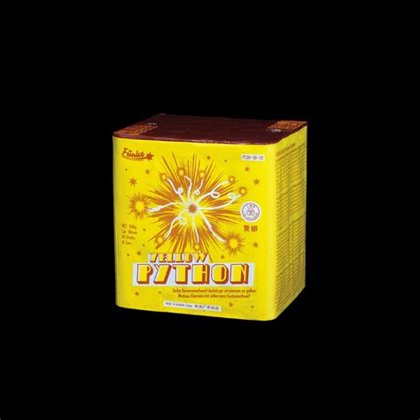 Yellow Python Funke 20 Schots Batterij Dream Feuerwerk