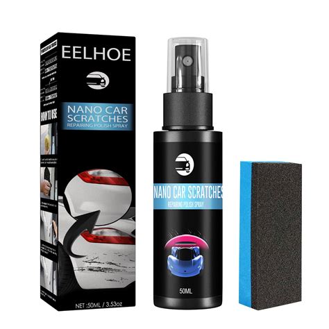 나노 자동차 스크래치 제거기 자동차 소용돌이 제거 도구 선명도 복원기 나노 수리 코팅 스프레이 차체 페인트 보정 Aliexpress