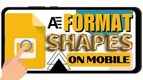 How To Format Your Shapes In Google Slides Mobile Fill And Border Colors YouTube