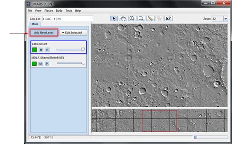 Map Layer Jmars Java Mission Planning And Analysis For Remote Sensing
