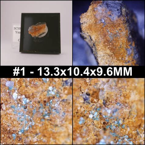 Schulenbergite From Ystrad Einion Mine Ceredigion Wales