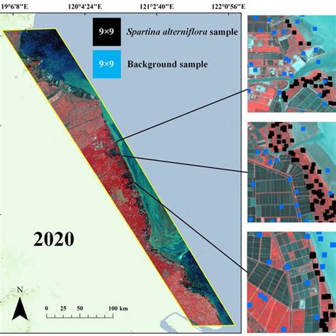 Spatial Distribution Of Training Samples In Coastal Jiangsu In 2020