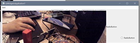 Problem With Widgets In Minimal Integration Of Opencv Qt Forum