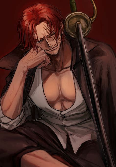 Shanks One Piece Drawn By Rokurnshu Danbooru