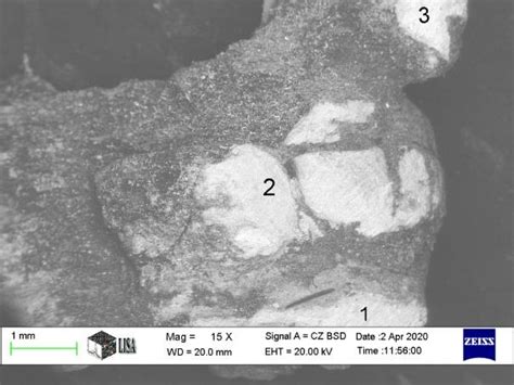 Sem Bse Image Of Sample K1b With Heterogeneous Microstructure At A Download Scientific Diagram