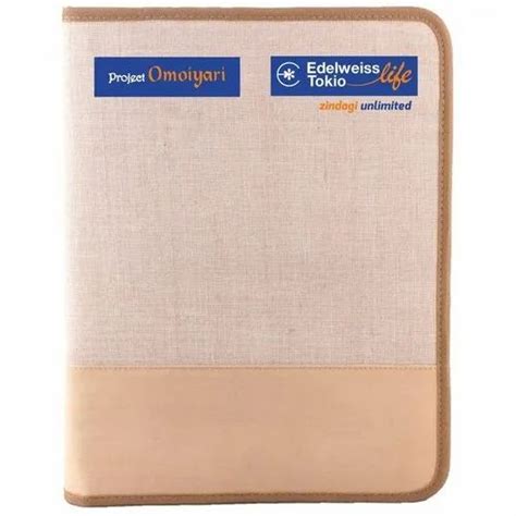 A4 Sizes Jute Executive Folders Brown At ₹ 230 Piece In Thane Id 22510735773