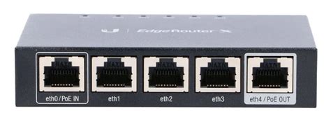 EDGE ROUTER X ER X Gigabit Ports Poe Qos Ethernet