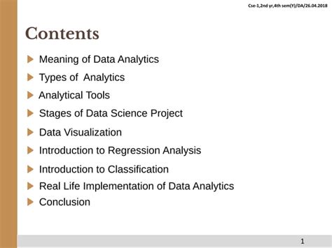Data Analytics Ppt Definition Usage Example Pptx Technology And Computing