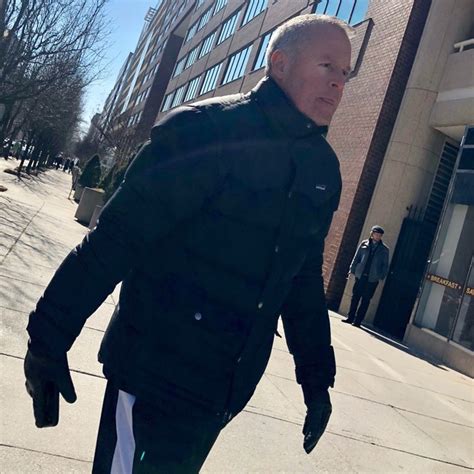 Silver Fox Daddy Doesnt Mind Having Cold Ears As He Walks Briskly From