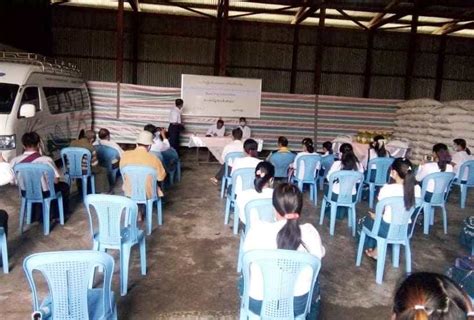 ညောင်ရွှေမြို့နယ် သမဝါယမအသင်းစုလီမိတက်မှ ကိုဗစ် ၁၉ ကာလအတွင်း ဆန်၊ ဆီ၊ ထောက်ပံ့ငွေ များပေးအပ