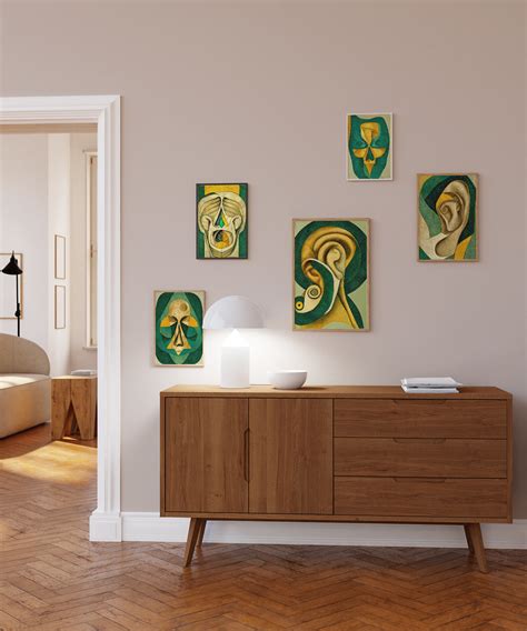 Inner Ear Anatomy Picasso Art