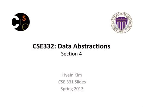 Ppt Cse332 Data Abstractions Section 4 Powerpoint Presentation Free Download Id2157502