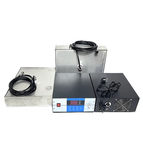 1500w Sweep Generator Control Immersible Ultrasonic Transducer Pack For Hydraulic Parts Cleaning
