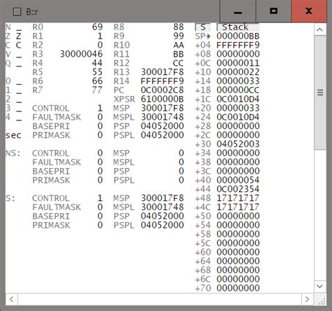 Solved Cortex M33stm32u5 Unprivileged Mode In Secure N Stmicroelectronics Community
