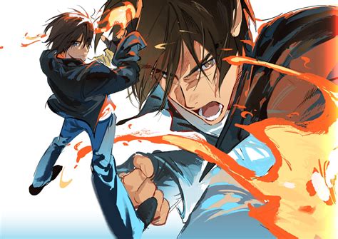 Kusanagi Kyou The King Of Fighters Drawn By Atie Danbooru