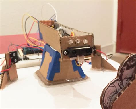 Nic Hansen D650 Mechatronics Spring 2015 Fun Turret Arduino Project