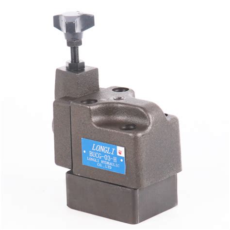 Bucg 유압 압력 언 로딩 릴리프 밸브 의 고품질 Bucg 유압 압력 언 로딩 릴리프 밸브