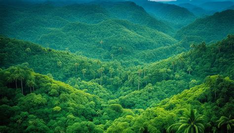 열대 우림의 포식 사례