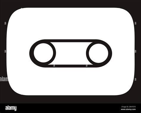 Tape Cassette Simple Icon Stock Vector Image And Art Alamy