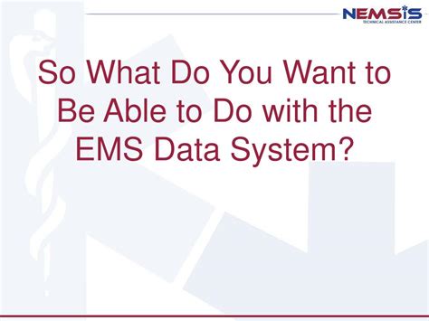 PPT The Evolution Of EMS Data PowerPoint Presentation Free Download ID