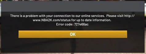 How To Fix NBA 2K22 Error Code 727e66ac Gamer Journalist