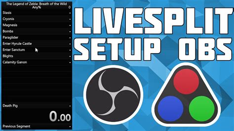 Add A Speedrun Timer To Obs Live Split Setup And Install Tutorial Youtube
