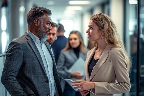 Creative Solutions Team Brainstorming In Office Premium Ai Generated Image