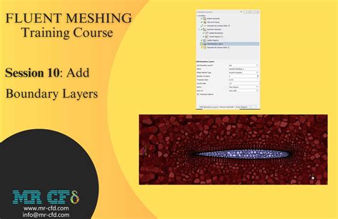 Fluent Meshing Training Course Session 10 Add Boundary Layers Mr Cfd