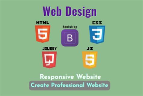 do html css bootstrap website and wordpress website design by