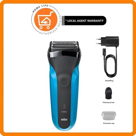 Braun 310s Series 3 Rechargeable Wet & Dry Electric Shaver for Men ...