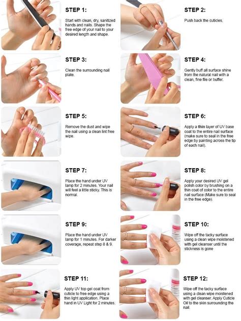 Tip Application With Gel At Fred Daniel Blog