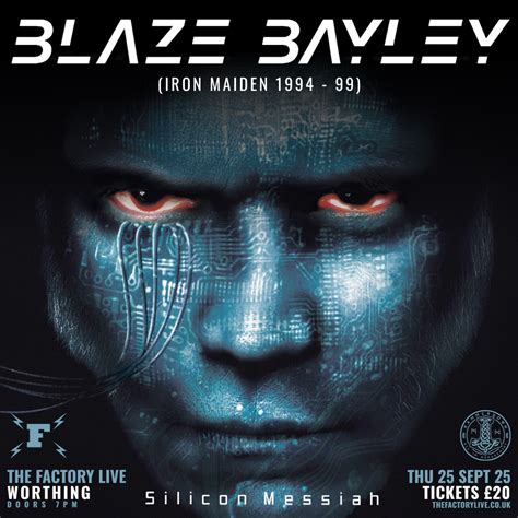 Blaze Bayley Iron Maiden 94 99 Wolfsbane — The Factory Live