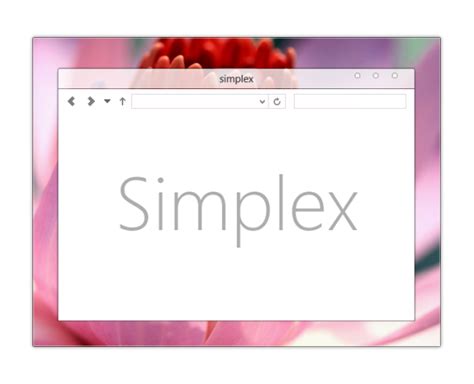 Aero Glass And Blur Windows 8 Theme Simplex