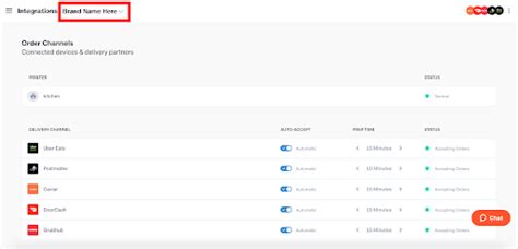 How Do I View The Connection Status For My Virtual Brands Otter Help