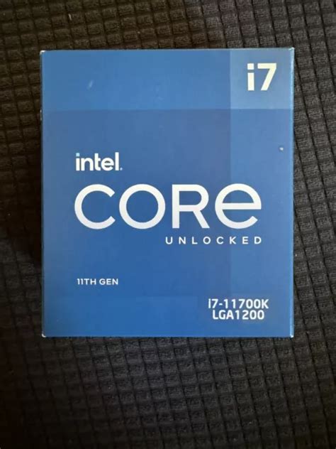 Intel Core I7 11700k 3 60ghz Cpu Prozessor Bx8070811700k Eur 161 00 Picclick De