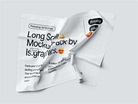 Long Scroll Mockups Scene 22 Photoshop