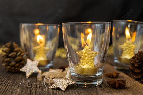 1042 크리스마스 양초 무료 다운로드 사진 그림 및 배경 이미지 Pngtree