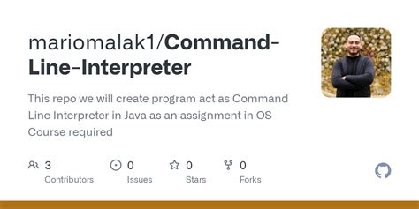 Github Mariomalak1command Line Interpreter This Repo We Will Create Program Act As Command
