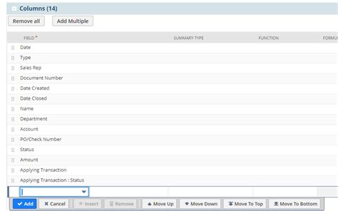 combining multiple transactions in one search purchase orders and sales