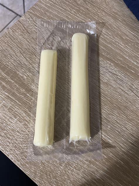 The Size Difference Of These Two String Cheeses R Mildlyinteresting