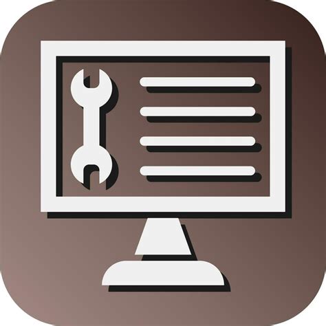 Technology Vector Glyph Gradient Background Icon For Personal And