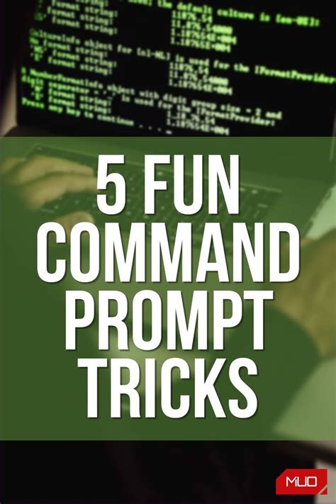 6 Fun Tricks You Can Do In Windows Command Prompt Learn Computer Coding Life Hacks Computer