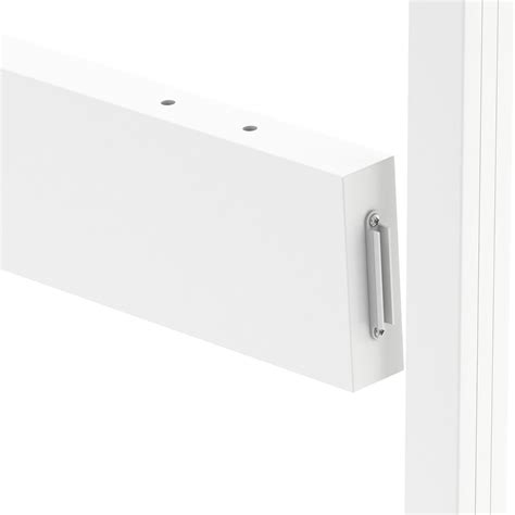 Goodhome Alara White Modular Room Divider Panel H 12 5cm W 50cm Outlet Market