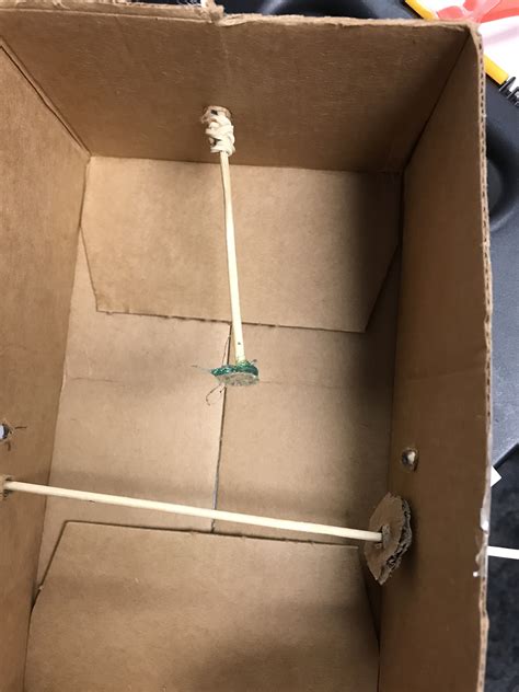Cardboard Automata The Rubber Band Project