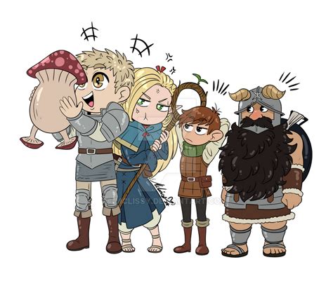 Fanart Delicious In Dungeon By Mclissy On Deviantart