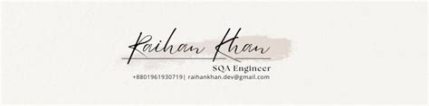 raihan khan on linkedin itprofessional sqa manualtesting automationtesting softwaretesting…