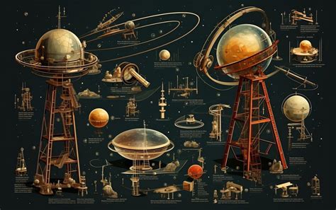 Premium Ai Image Telescopes And Astronomical Observatoriesquot Generative Ai