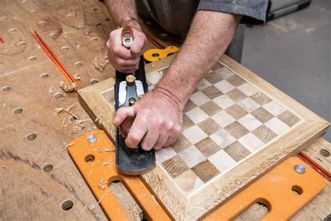 Laminated Chess Board How To Make Woodworking Wisdom Axminster Tools