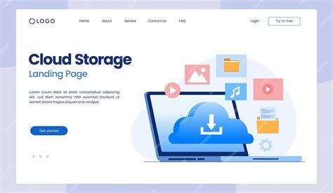 Premium Vector Cloud Computing Concept Data Center File Management Cloud Storage Flat