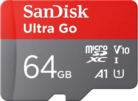 Sandisk Ultra Go Micro Sdxc Card Sd Adapter 64gb For Android